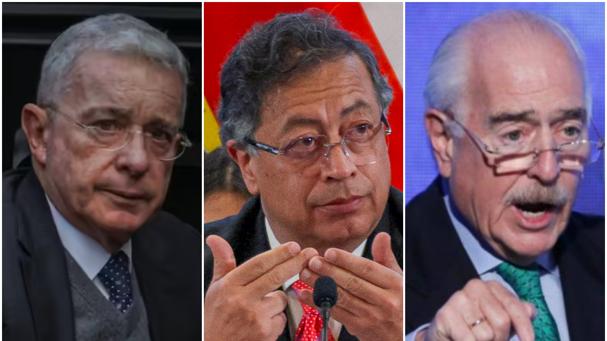 En comunicado conjunto, Andrés Pastrana y Álvaro Uribe le piden al presidente Gustavo Petro que ...