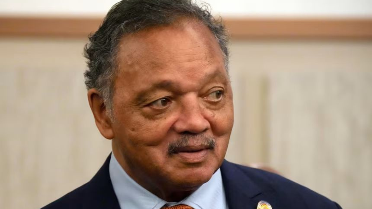 El reverendo Jesse Jackson, líder de los derechos civiles en Estados ...