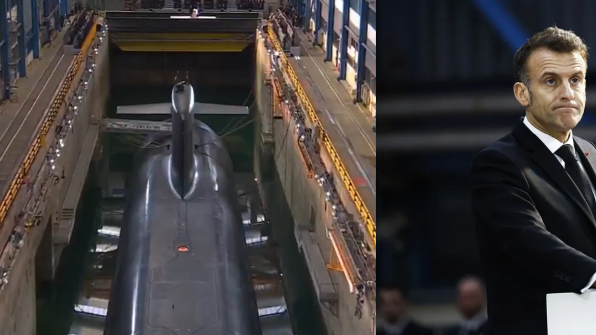 Video | Así se ve el imponente submarino nuclear que Francia presentó ...