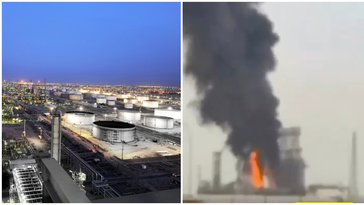 El ministerio de Información de Kuwait confirmó que dos refinerías ...