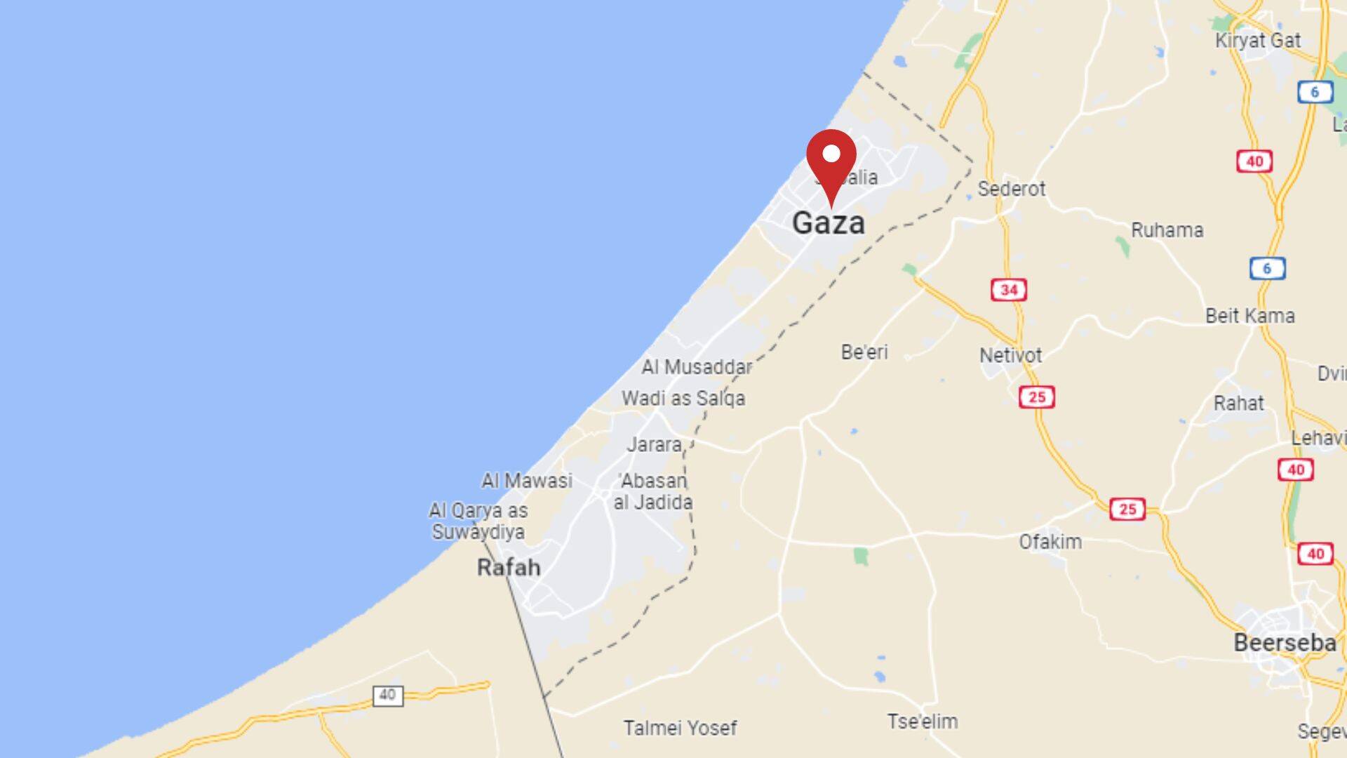Franja de Gaza: ¿Cuál es su tamaño si se compara con las ciudades de ...