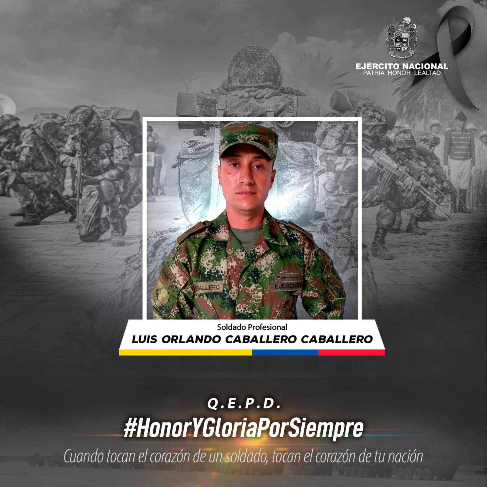 El soldado profesional asesinado tras ataque con explosivos en Urabá