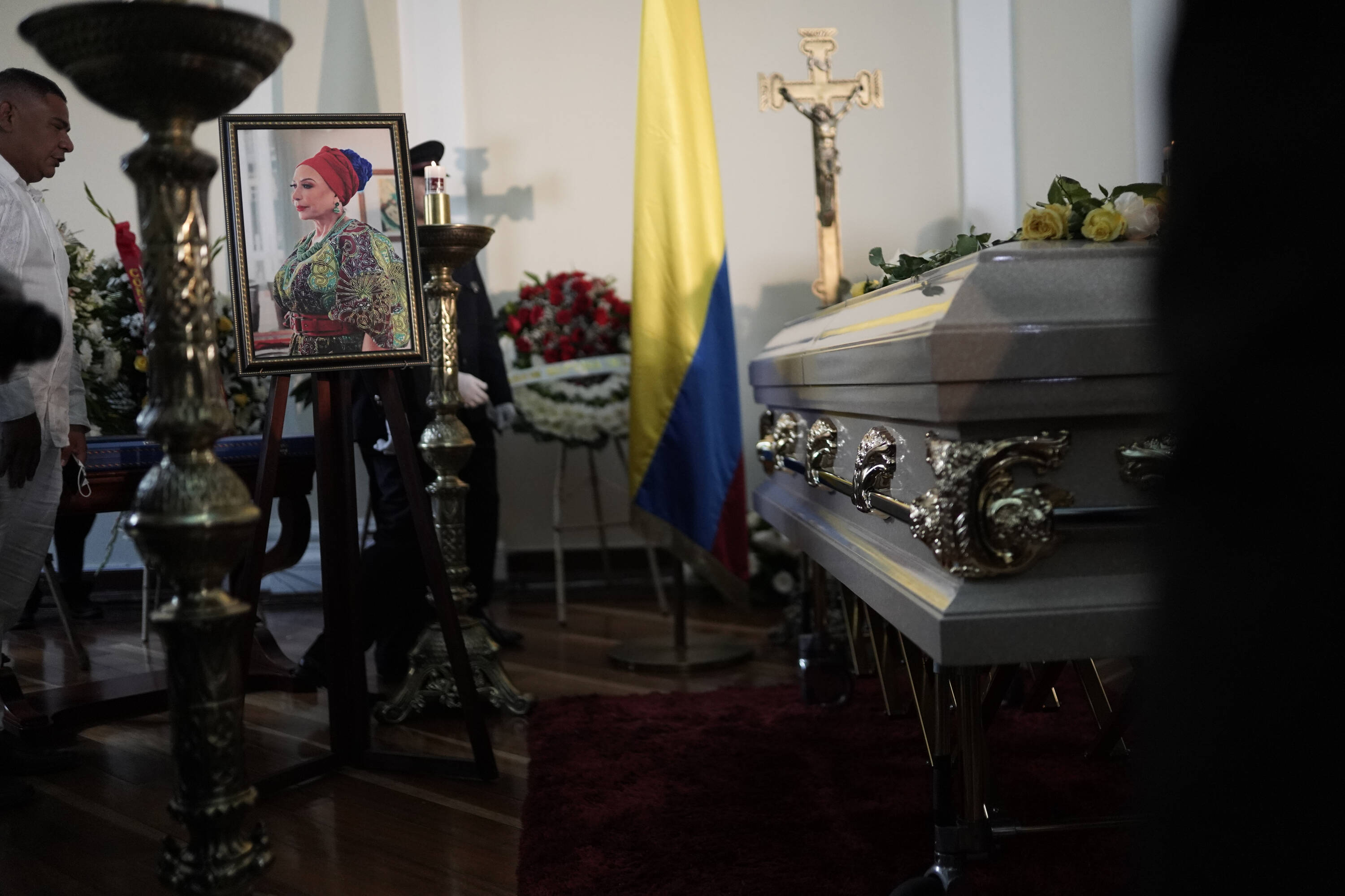 Piedad Córdoba llegó a Medellín para sus honras fúnebres