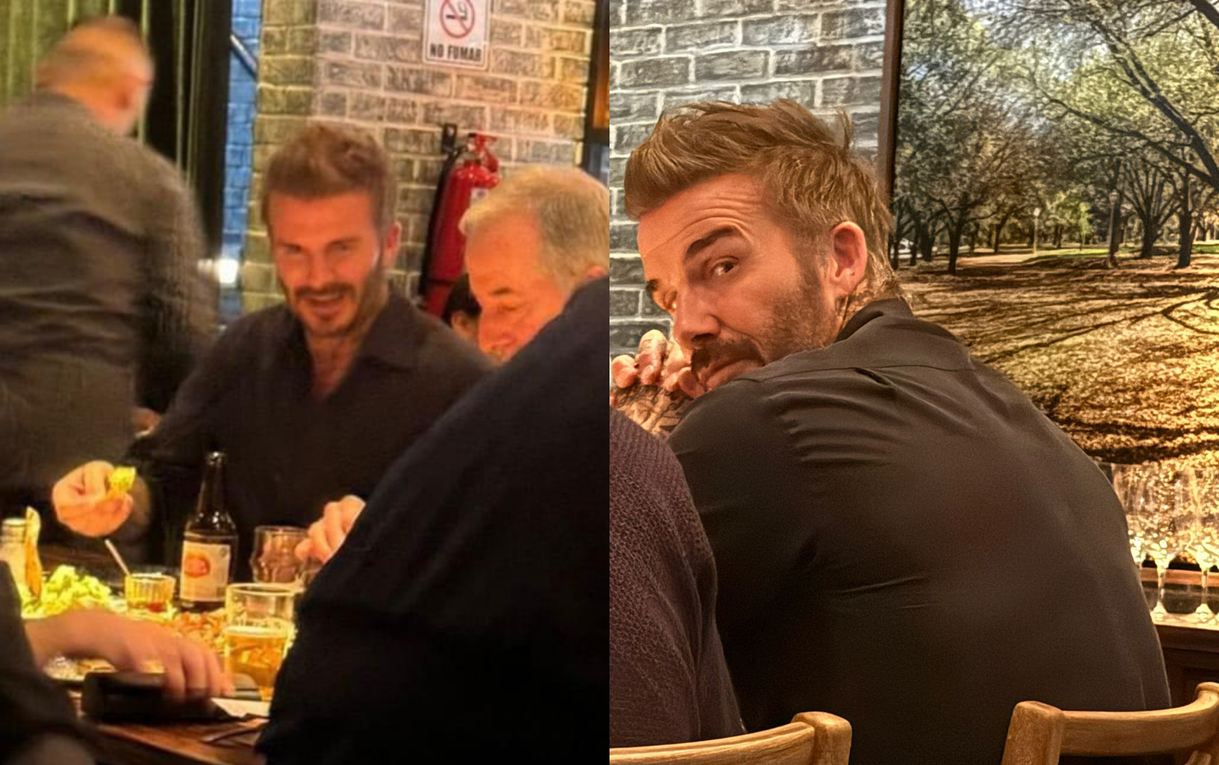 Captan a David Beckham tomándose una Carta Blanca en Monterrey y surgen ...