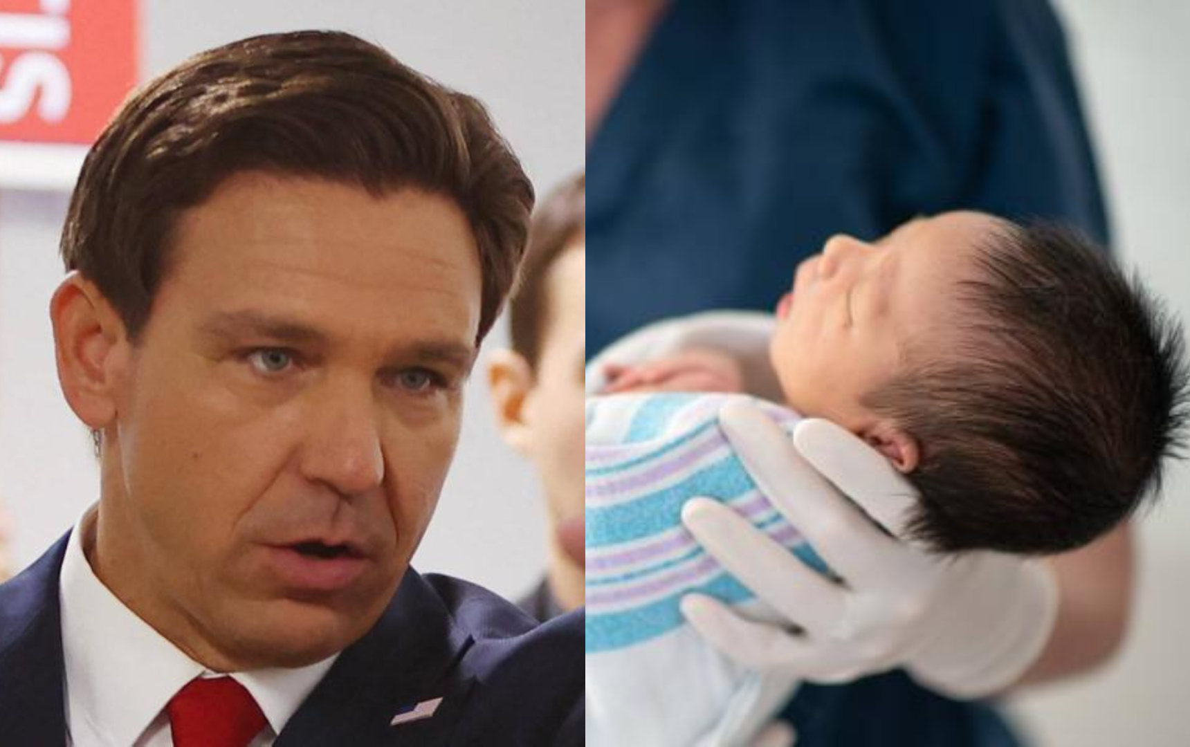 Ron DeSantis firmó esta ley que permite entregar a los bebés no ...