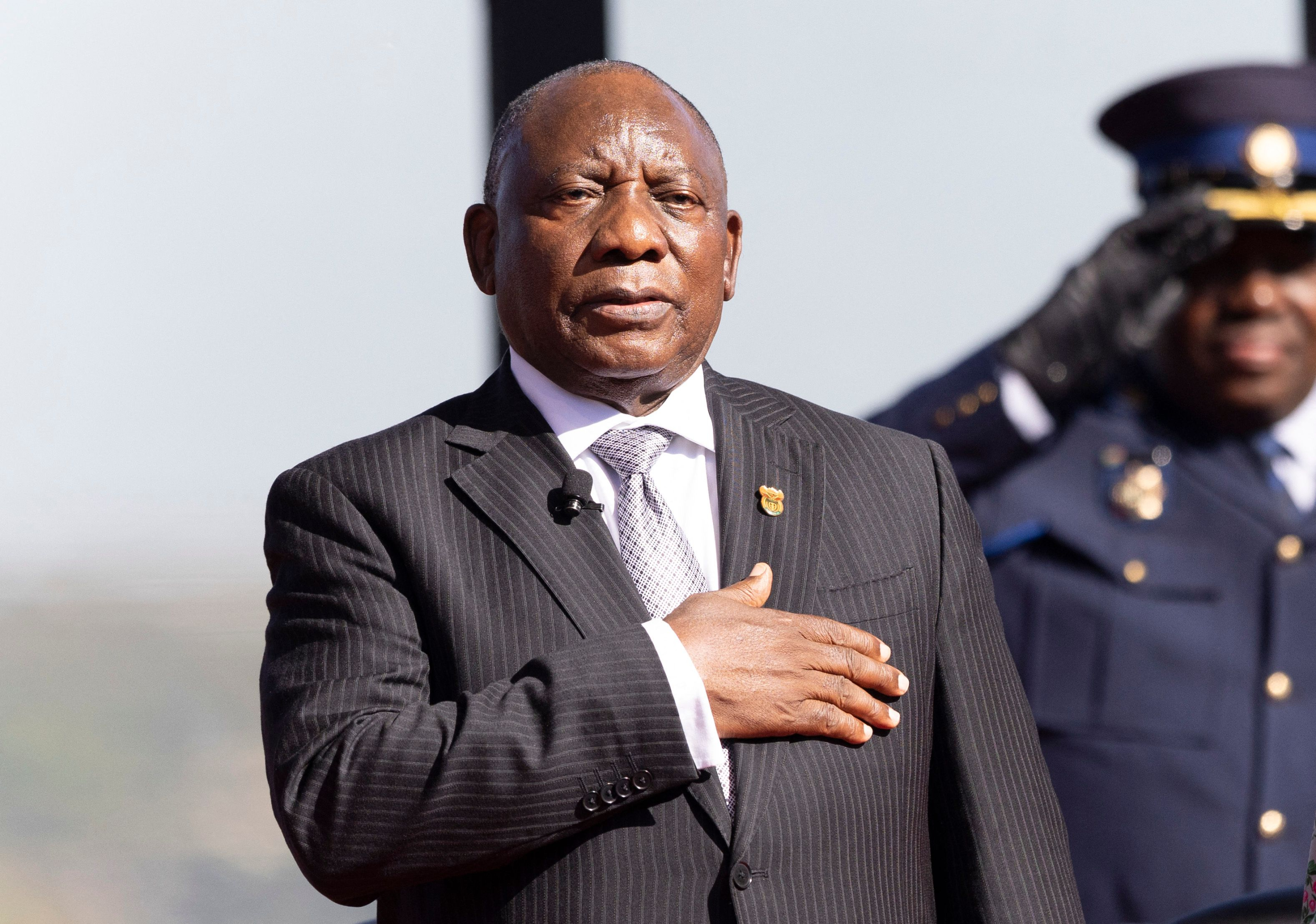 Cyril Ramaphosa es investido como presidente de Sudáfrica para un ...