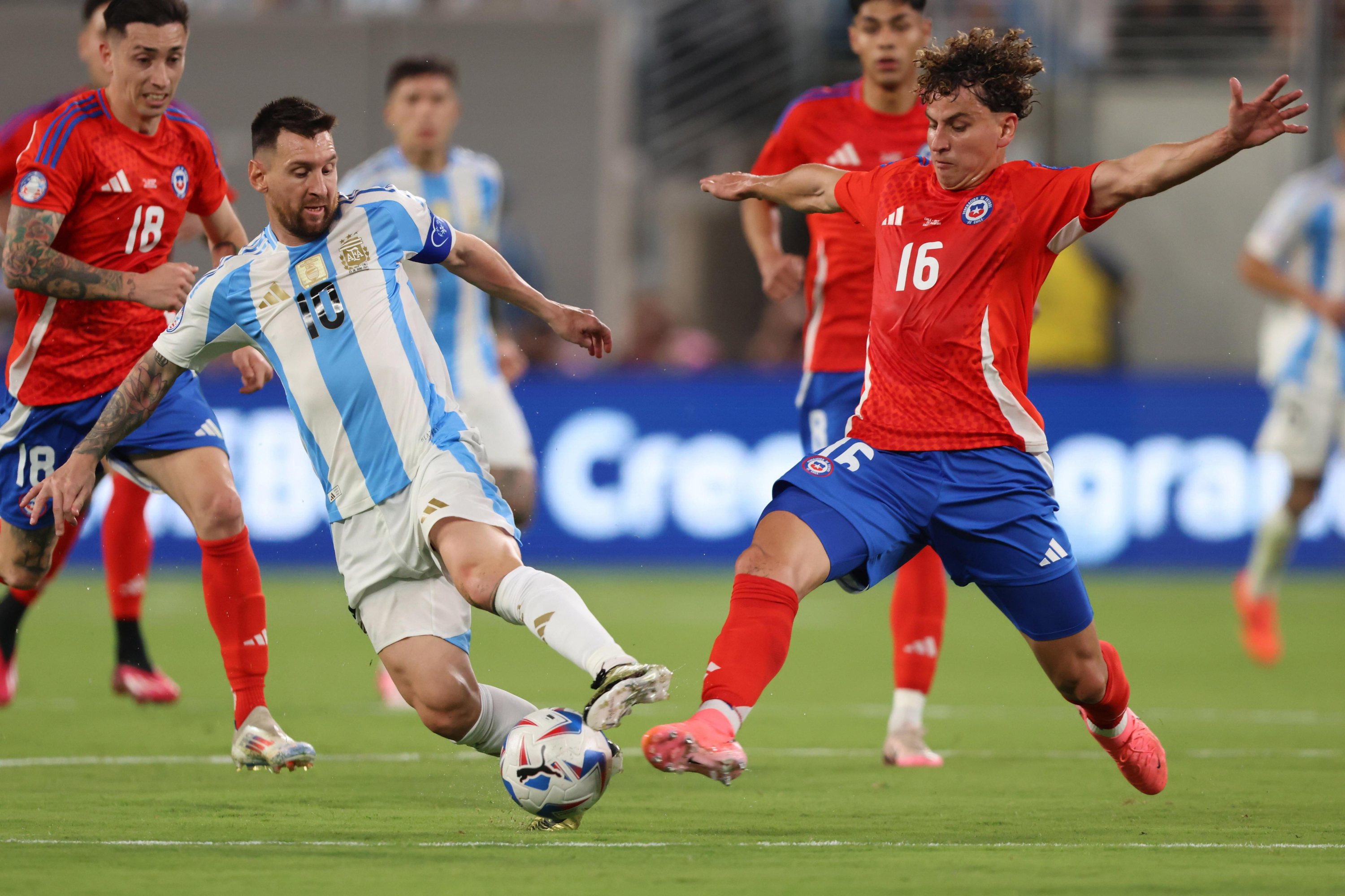 Argentina vs. Chile: resumen del partido, grupo A, Copa América 2024