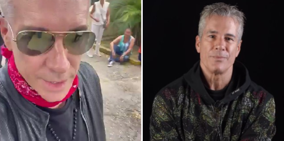 Fernando Carrillo, actor y galán venezolano, abucheado por votar por Maduro en Caracas