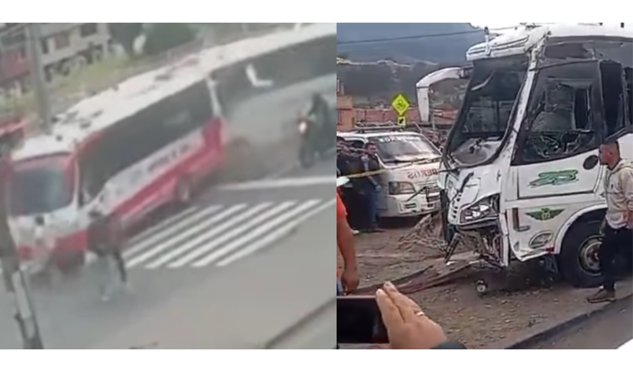 Video | Grave accidente de tránsito en Facatativá deja dos personas ...