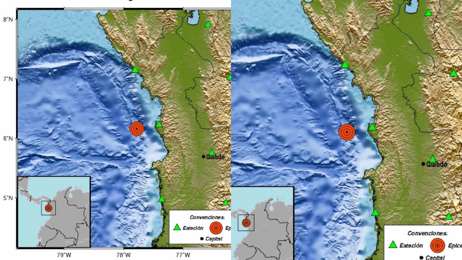 Fuerte temblor hoy en Colombia | Servicio Geológico Colombiano reportó ...