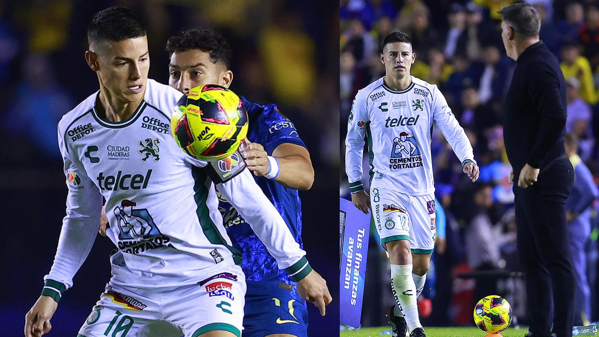 James Rodríguez va de titular y comandará la reacción de León vs ...