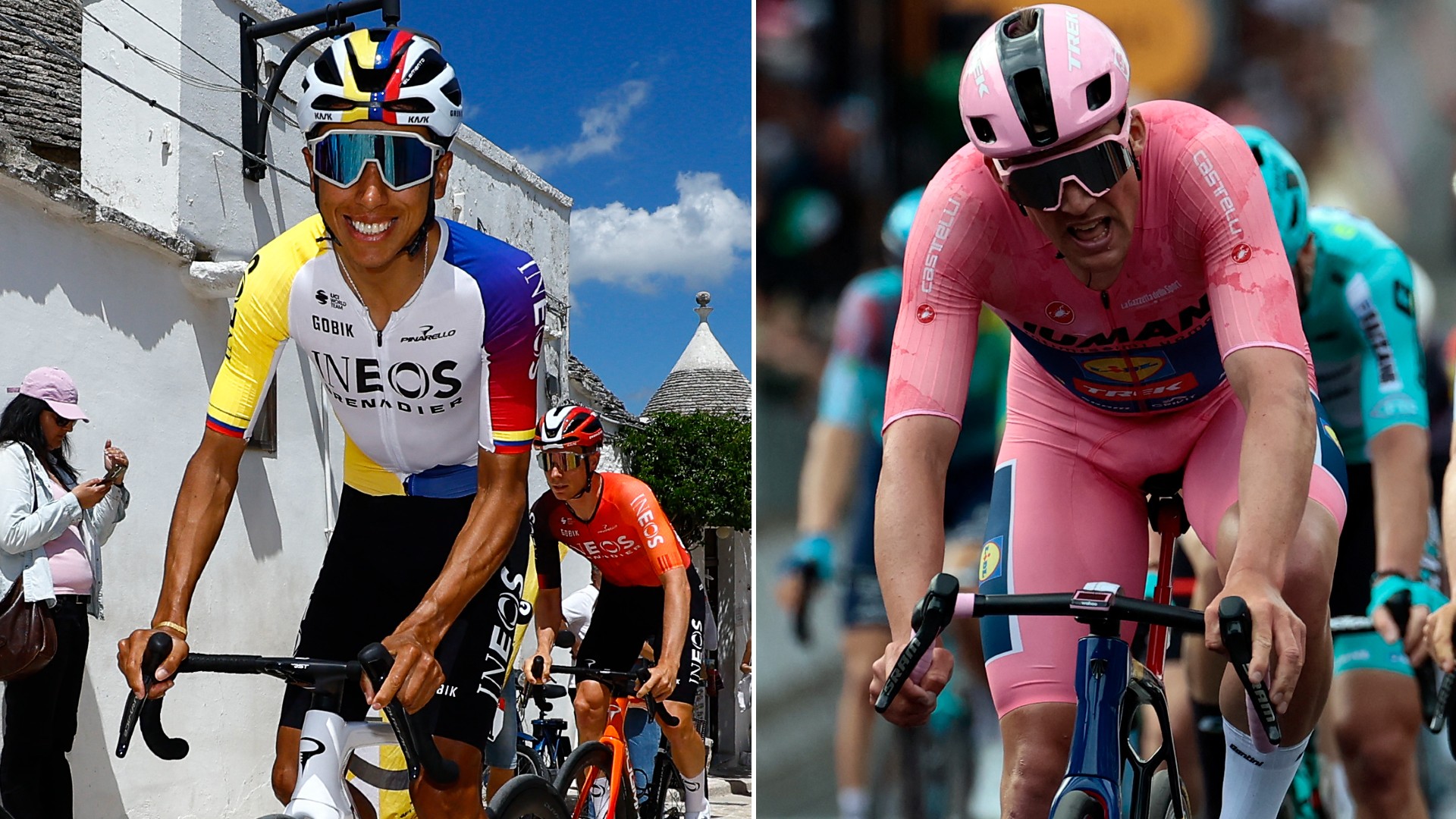 Nairo Quintana y Egan Bernal no dieron su brazo a torcer en la etapa 5 ...