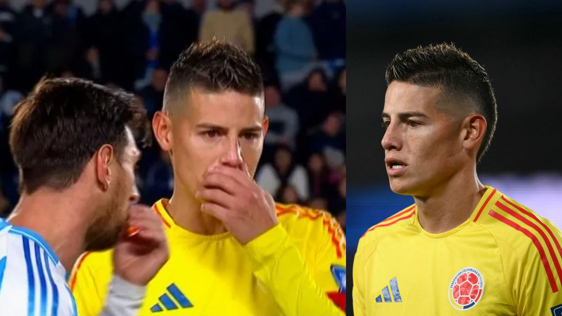 James Rodríguez explotó y le respondió a Lionel Messi por su mensaje ...
