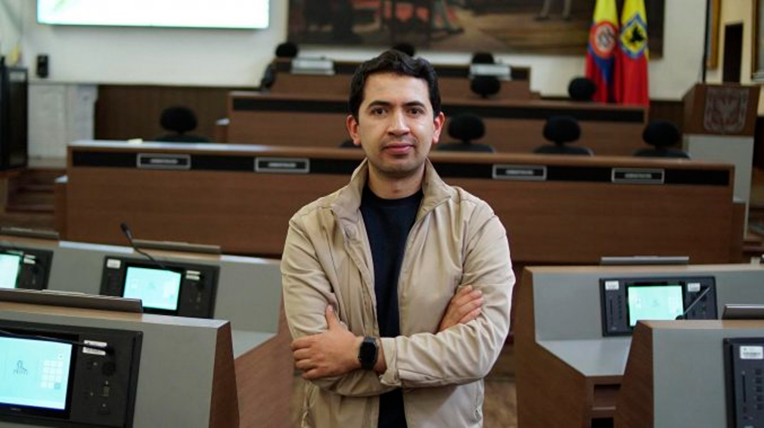 El exconcejal Daniel Briceño se llevó la principal votación a la Cámara ...