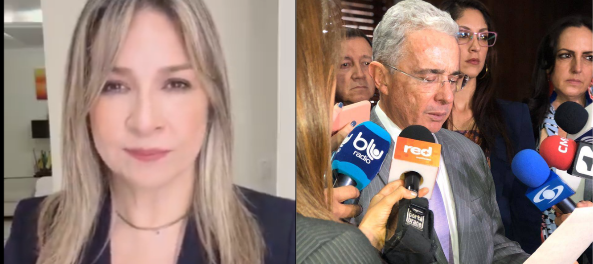 Vicky Dávila reaccionó al fallo en caso de Álvaro Uribe Vélez y aseguró ...