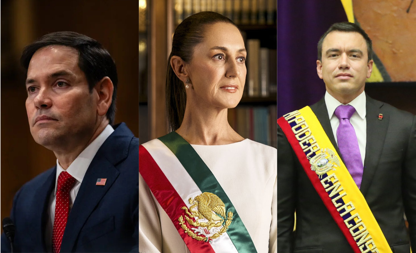 Canciller mexicano aborda temas de seguridad y cooperación con Marco ...