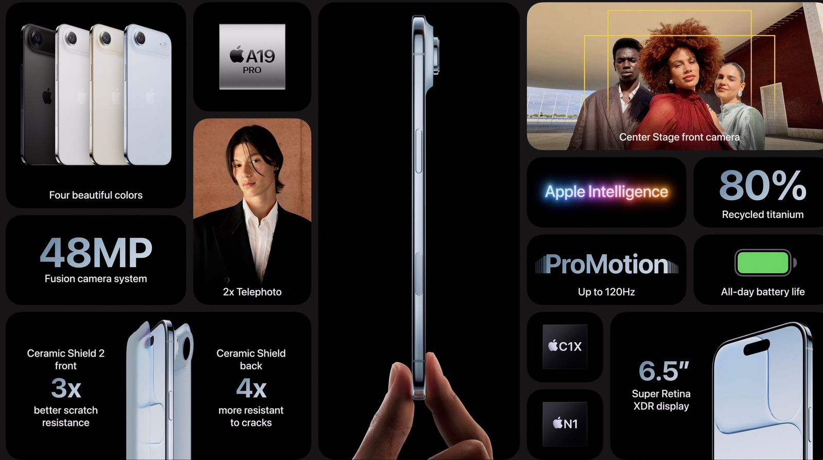 Apple lanza el iPhone 17 con cuatro modelos: estas son sus principales diferencias