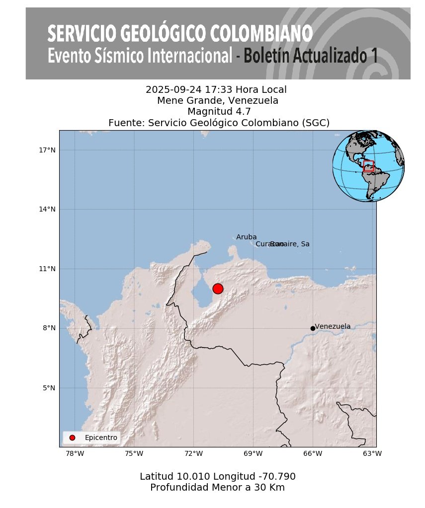 Autoridades descartan amenaza de tsunami para la costa Caribe de ...
