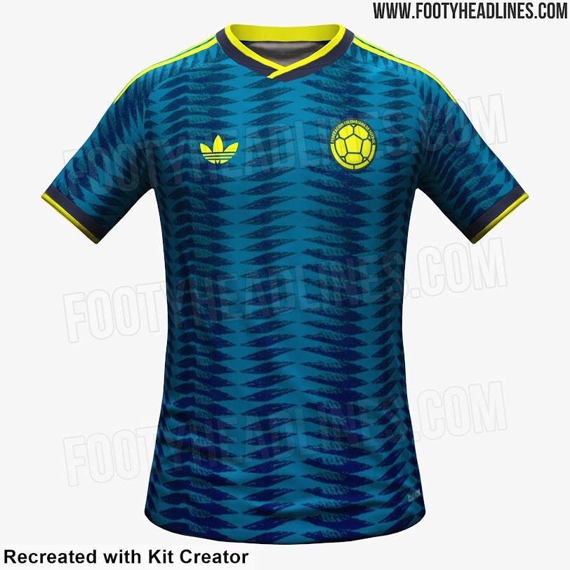 Selección Colombia tendría novedoso diseño de camiseta alternativa para ...