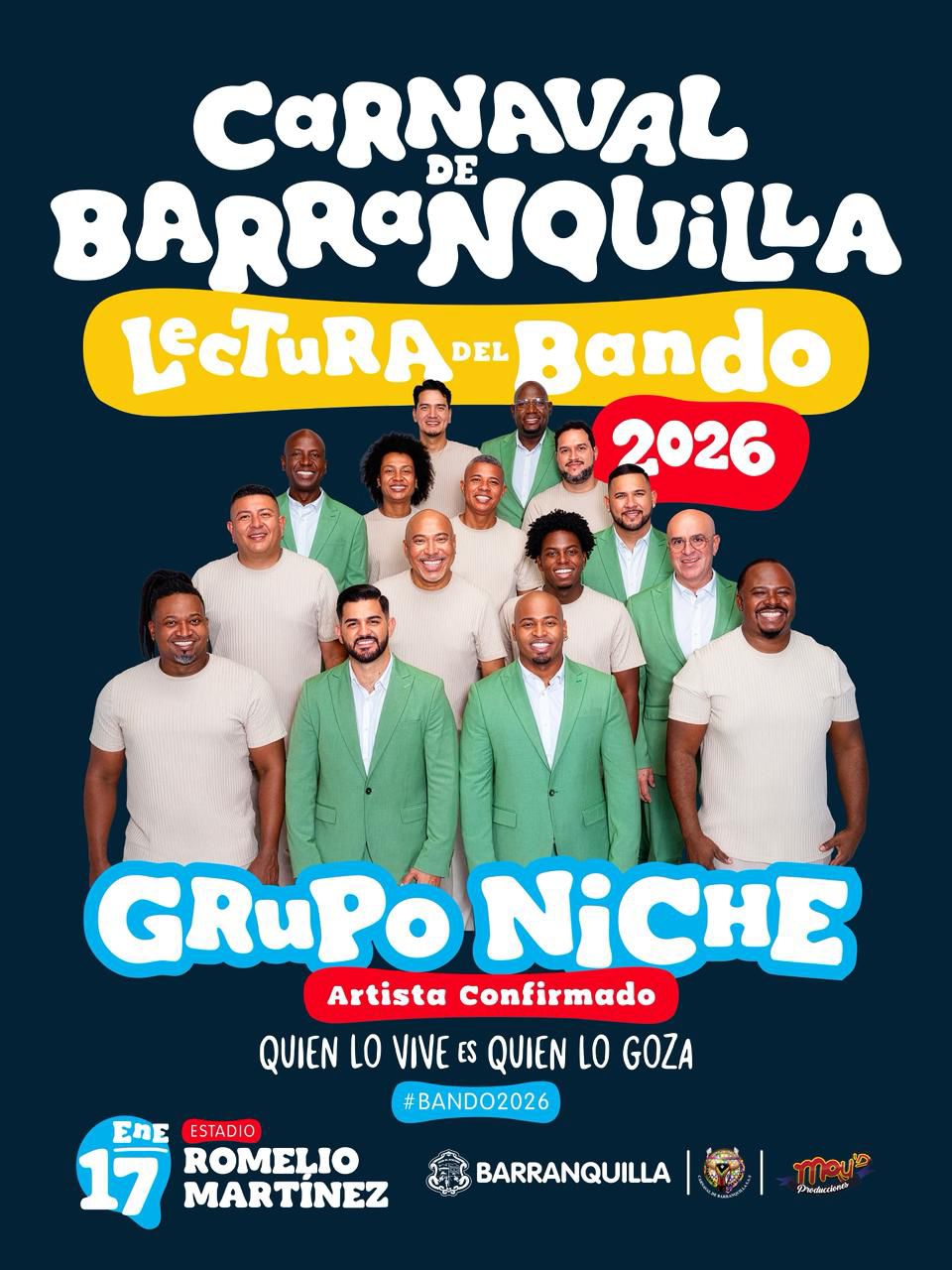 Carnaval de Barranquilla 2026 arranca con la Lectura del Bando ...