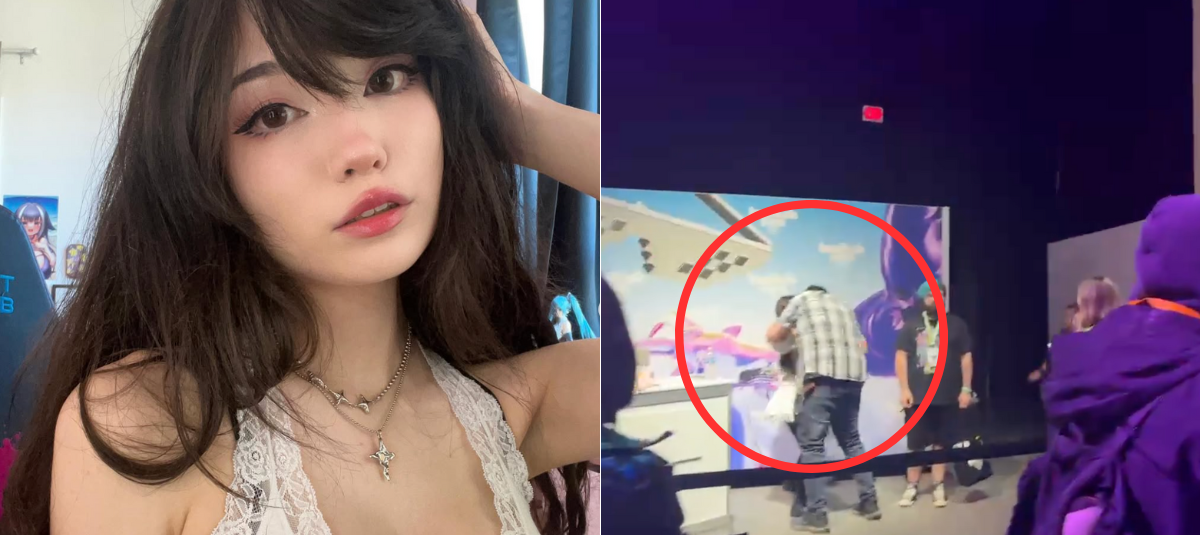 ‘Streamer' fue agredida por un hombre que se le acercó e intentó besarla durante importante ...