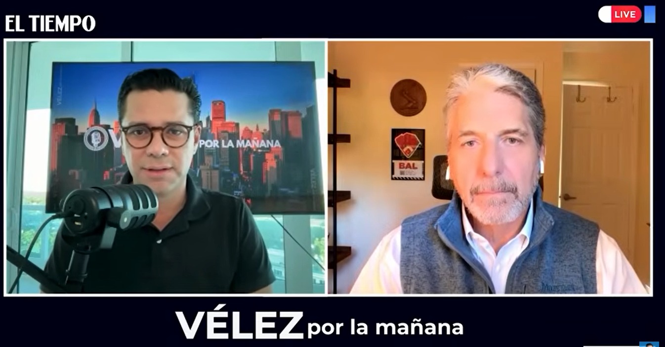 Vélez por la mañana | Exembajador de EE. UU. en Colombia, Kevin ...