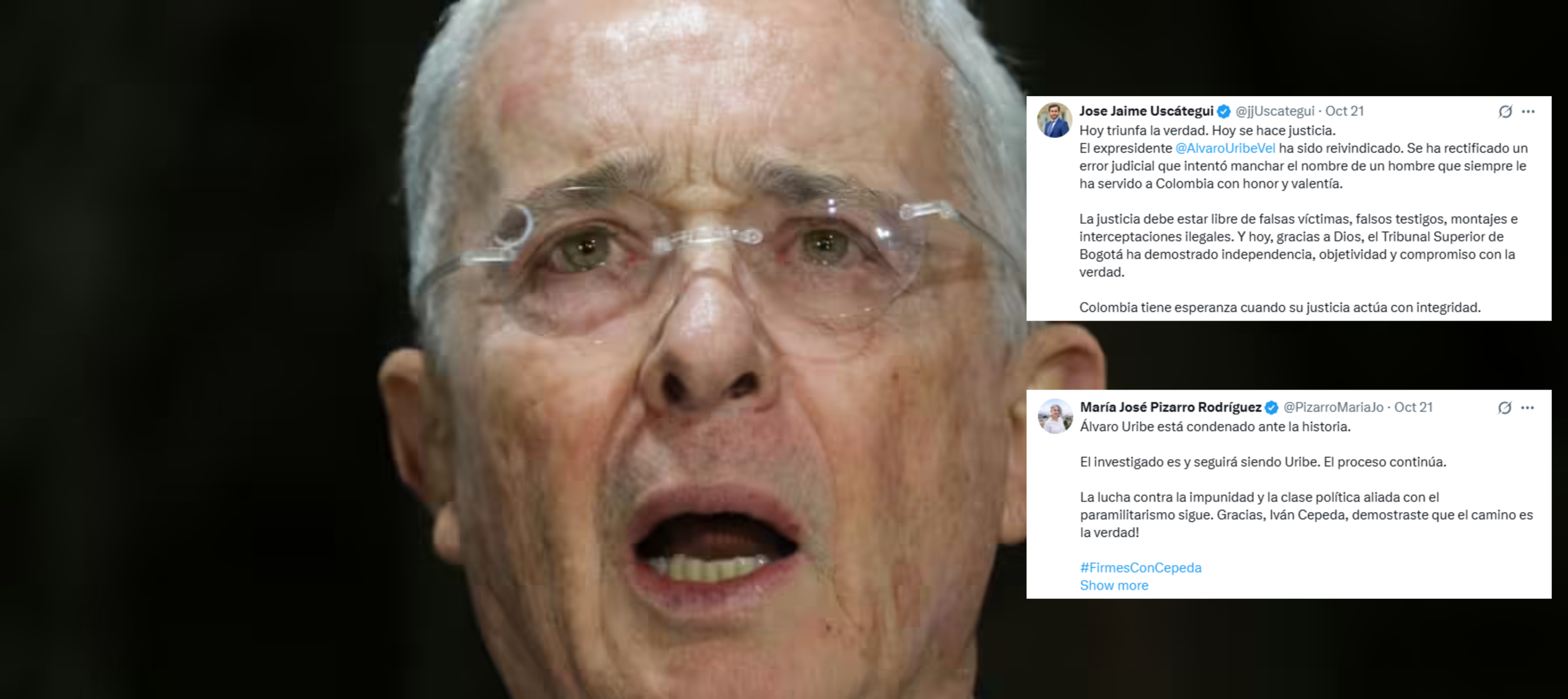La polémica por los trinos contra Uribe de la magistrada Leonor Oviedo ...
