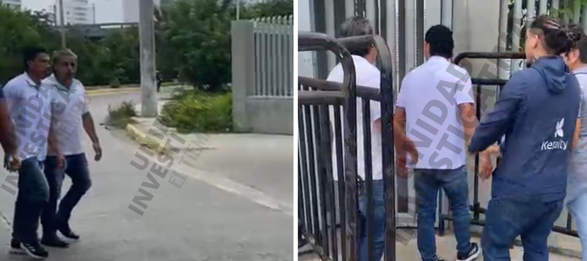 Este es el video del momento en el que se entrega a la justicia el señalado segundo agresor de ...