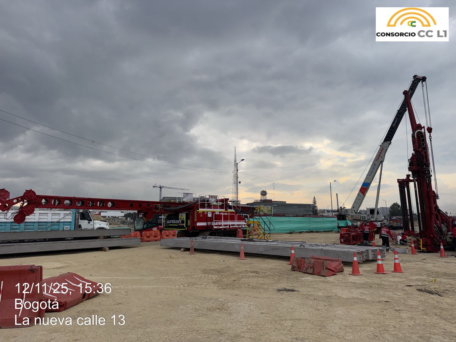 Inicia el pilotaje de la obra de la calle 13 tras implosión de los ...