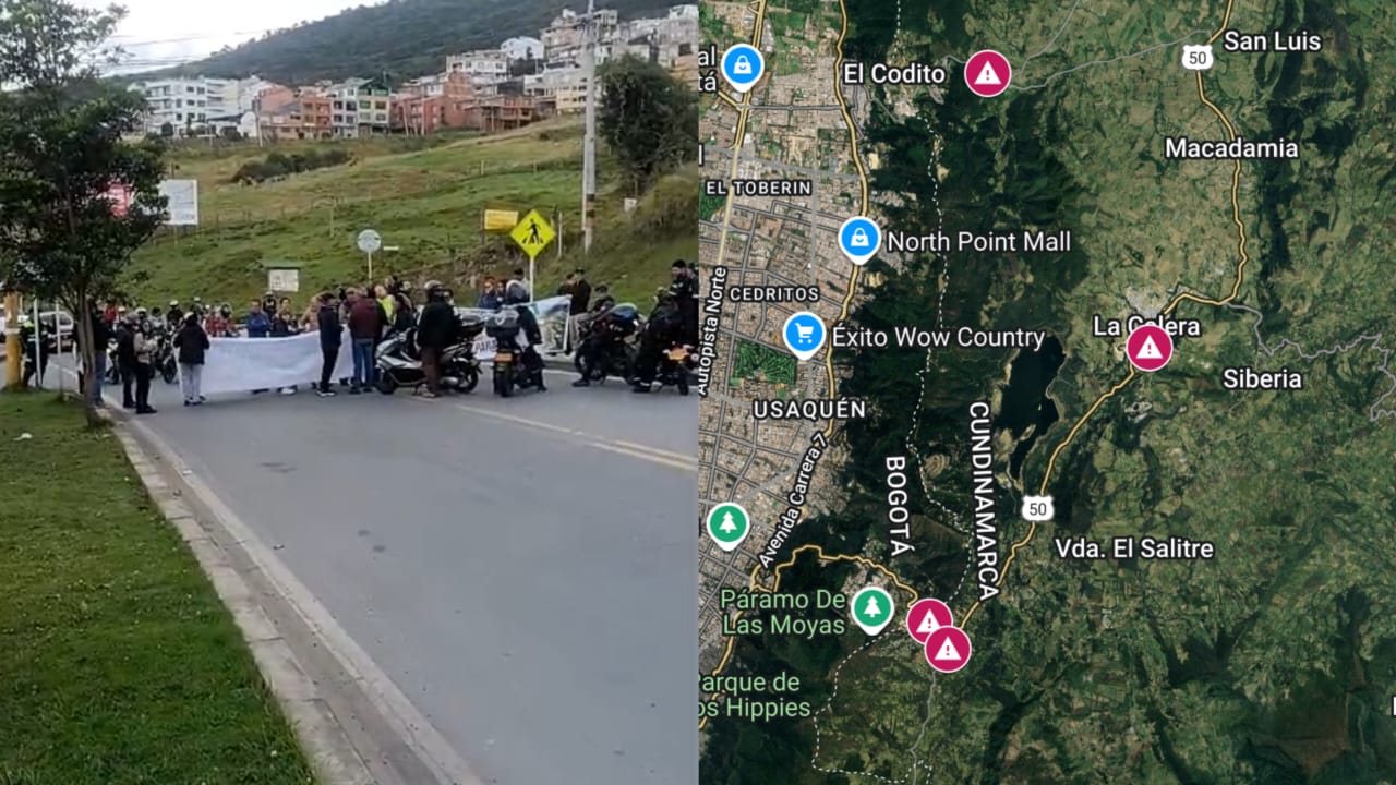 Mapa | Estos son los puntos exactos del bloqueo hoy 19 de noviembre en ...