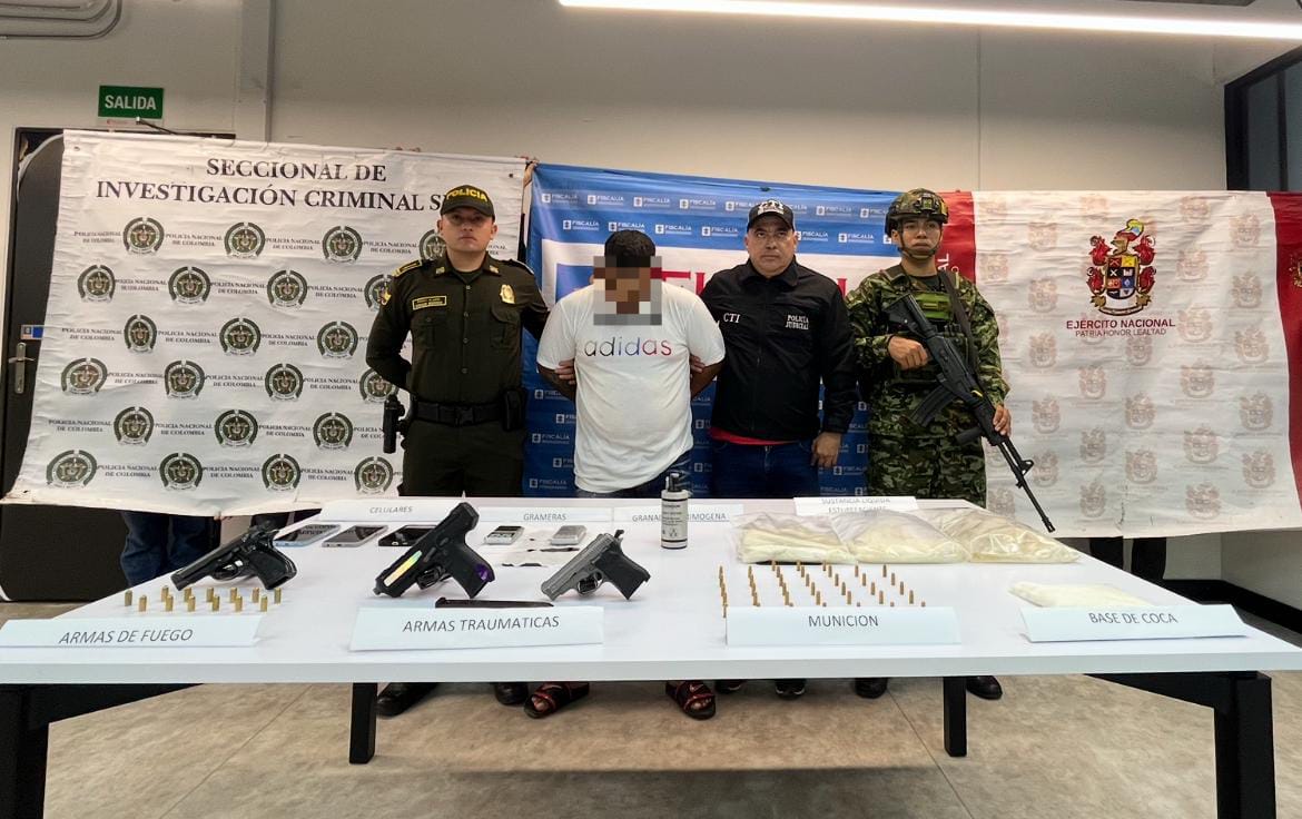 Capturan a hombre que delinquía con el Eln y la banda AK-47 en Cúcuta