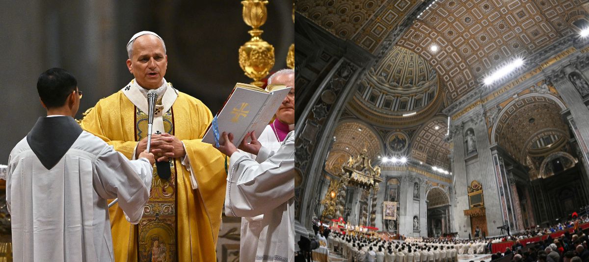 El papa León XIV celebró su primera Navidad en el Vaticano y brindó la bendición ‘Urbi et Orbi ...