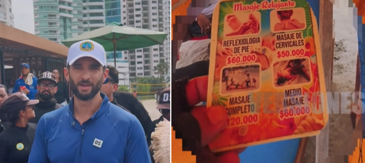 Cartagena le declara la guerra al engaño de ‘la pruebita’ de masajes en playas: turistas no ...