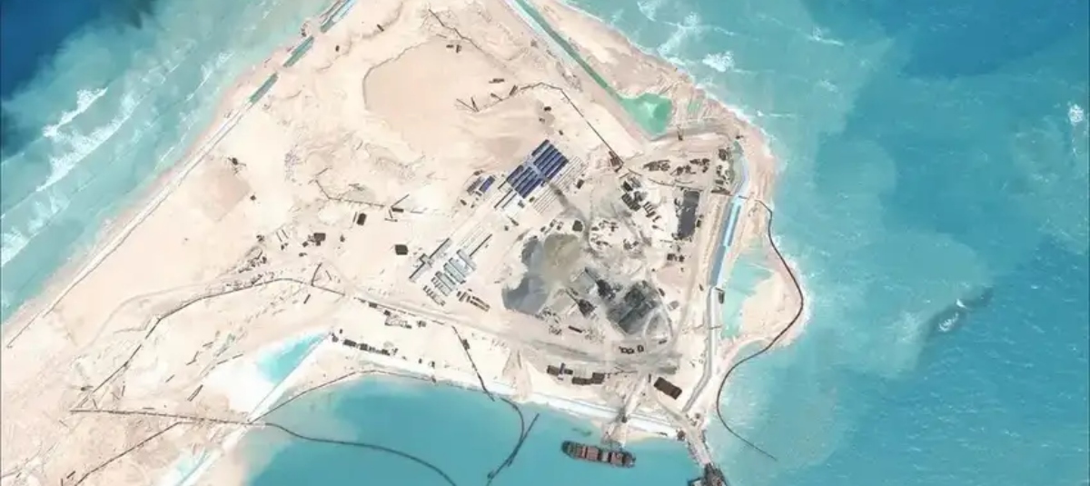 China lleva 12 años lanzando arena al mar y hoy el resultado es ...