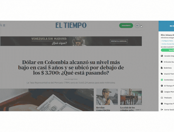 EL TIEMPO lanza boletín de elecciones 2026 con noticias, movidas ...
