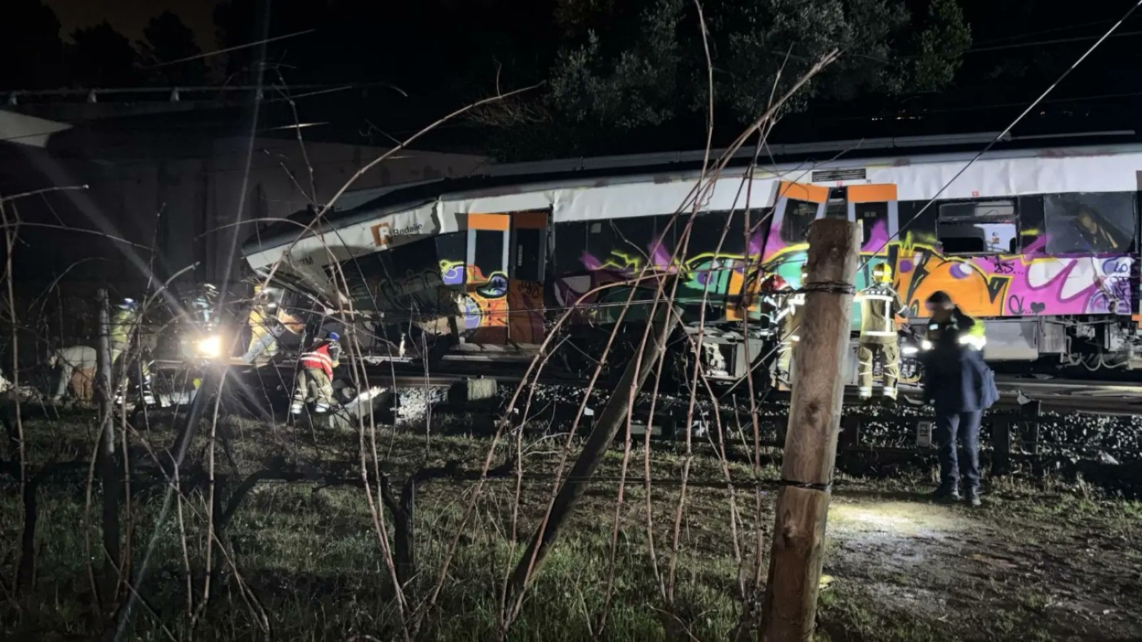 Nuevo accidente en un tren de España: al menos 20 heridos en accidente ...