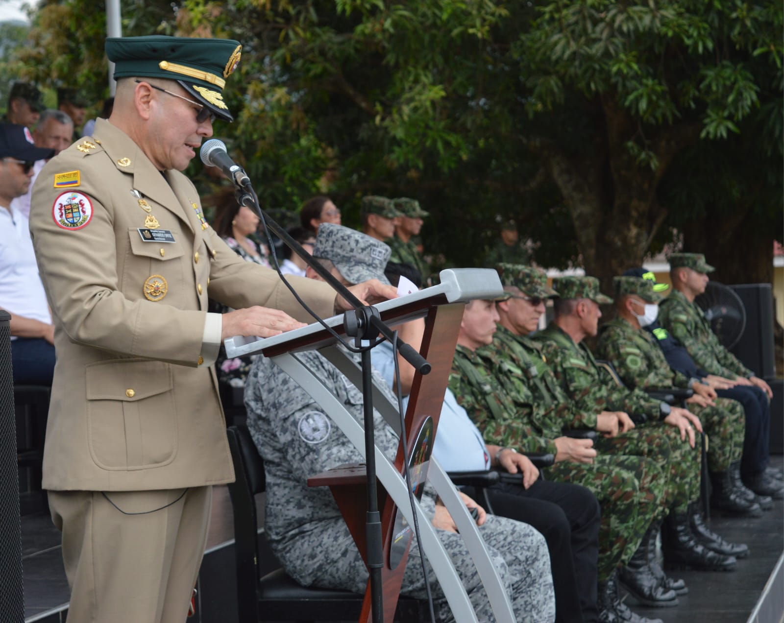 El brigadier general Gerardo Ortiz Ramírez asume el mando de la Octava ...