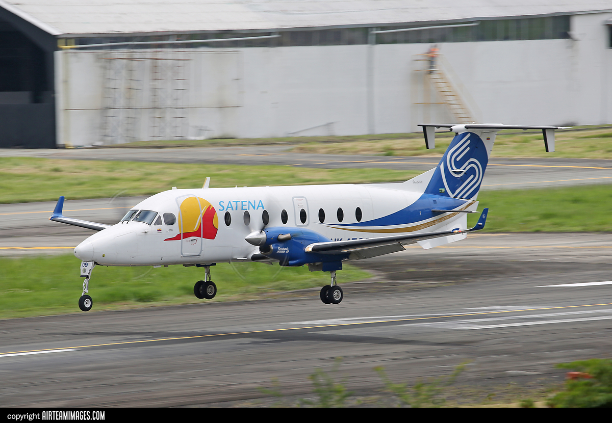 Este es el punto en el que se perdió el contacto con la aeronave de Satena abordo con 15 ...