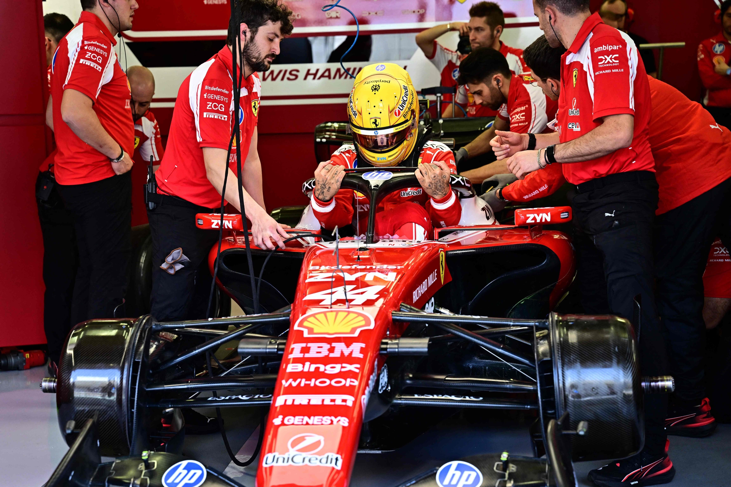 Lewis Hamilton explotó tras los primeros ensayos de la Fórmula 1: el ...