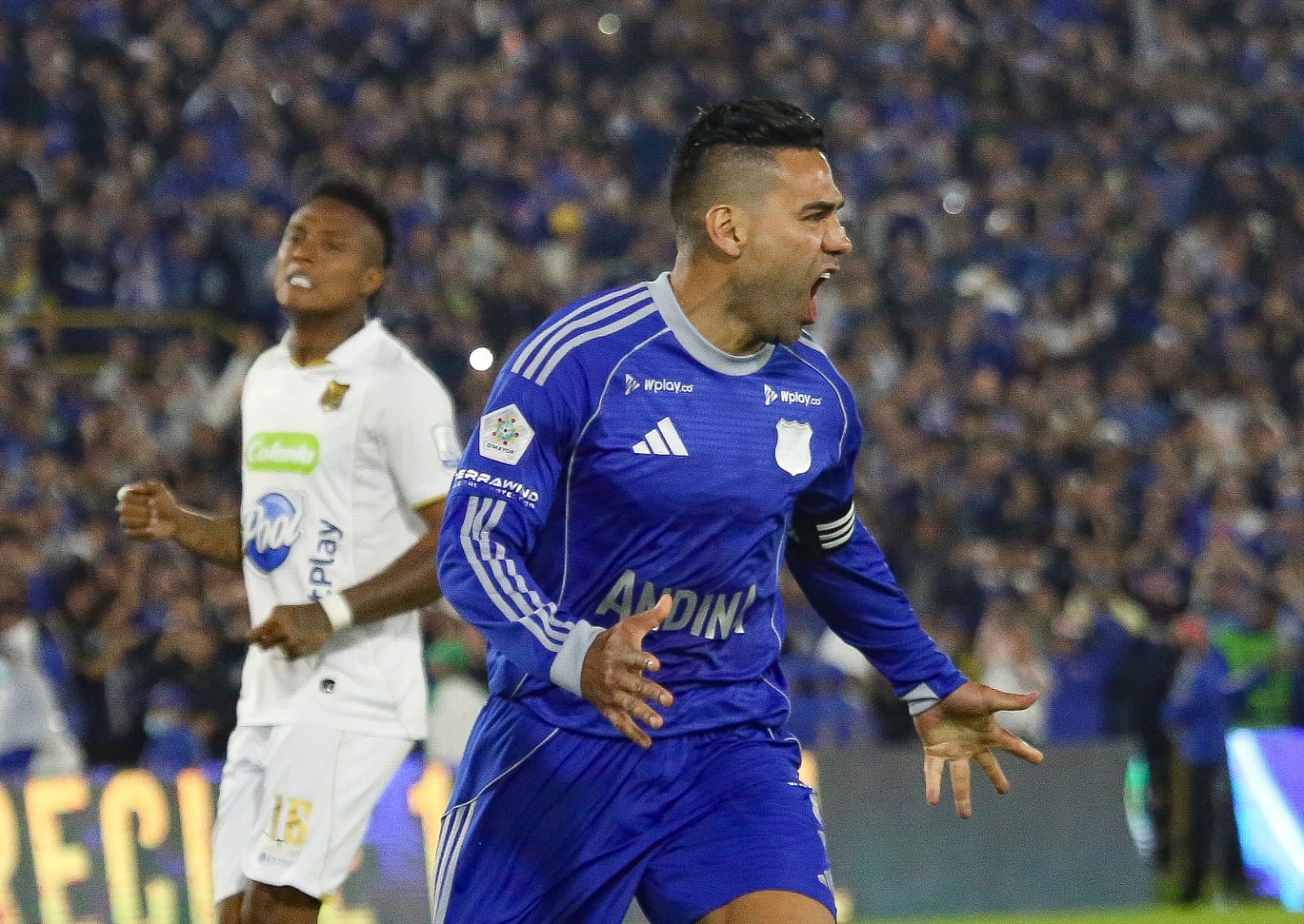 Radamel Falcao García: su primer gol en su regreso a Millonarios contra ...