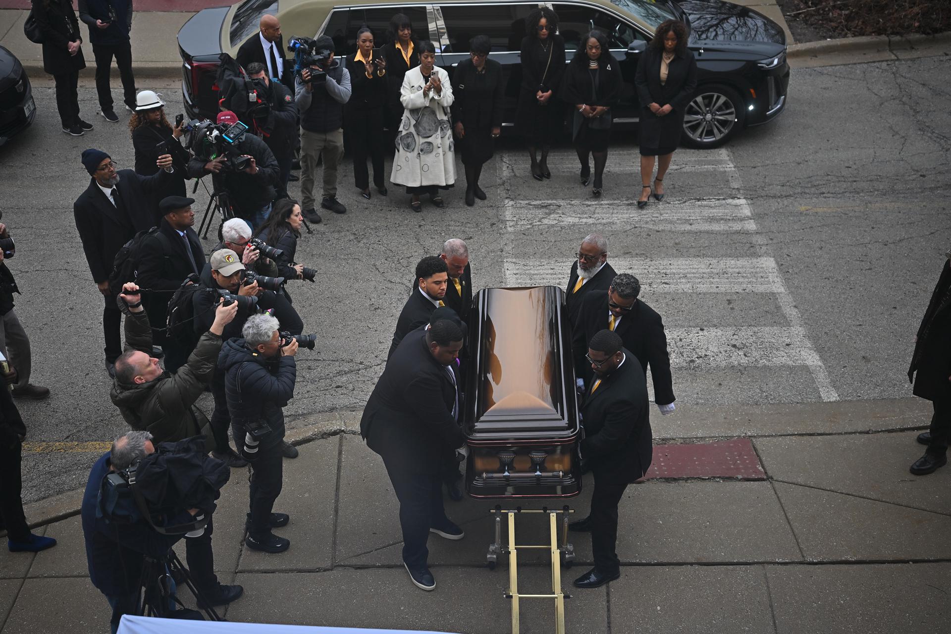 Presidente Gustavo Petro asiste al funeral de Jesse Jackson en Chicago ...
