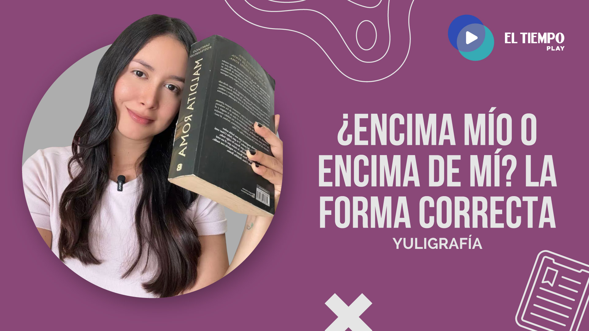 ¿Encima mío o encima de mí? La forma correcta