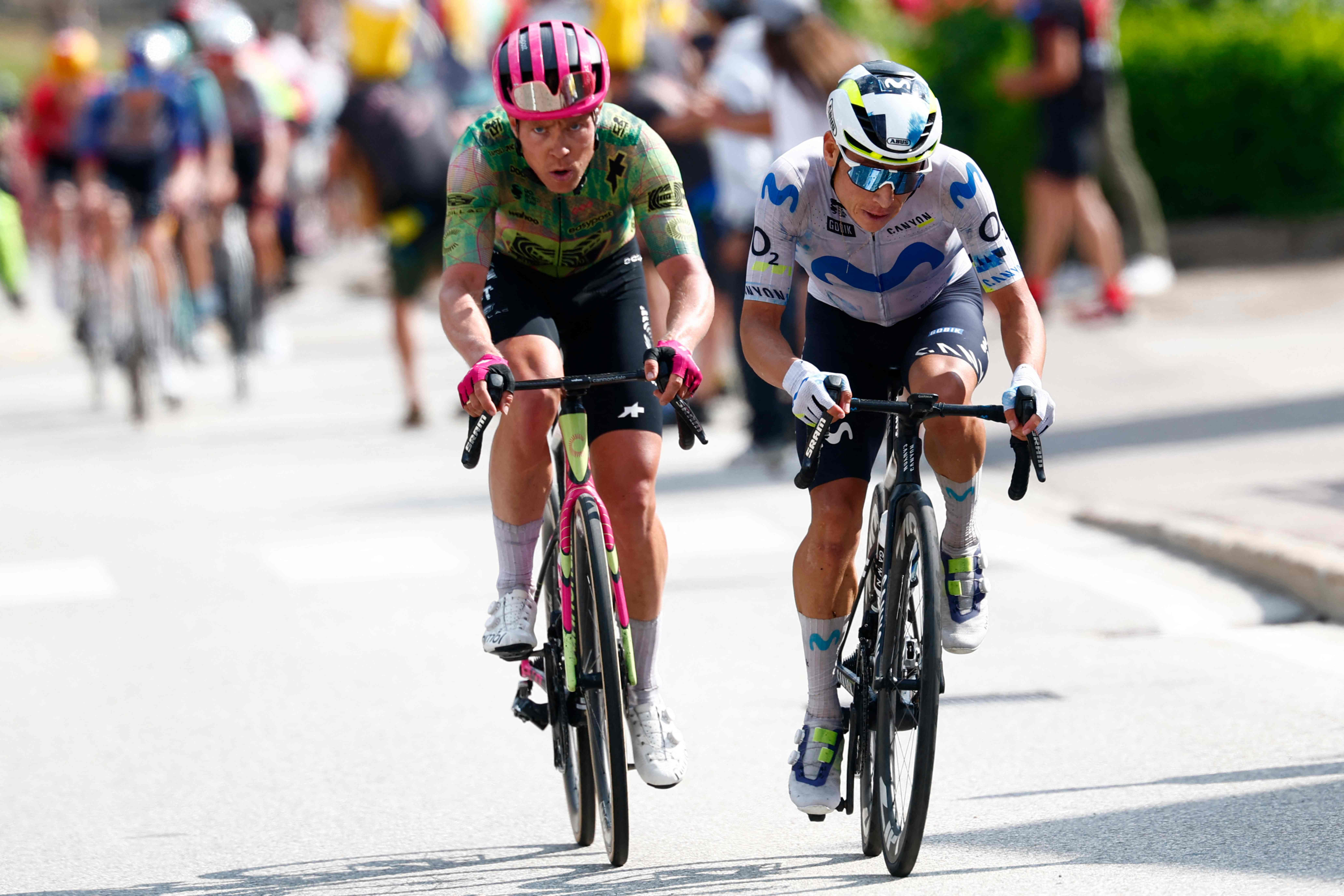 Einer Rubio, con un sabor agridulce: dio pelea en la etapa 17 del Giro ...