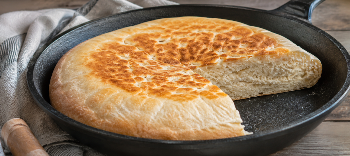 Olvídese del horno: el truco para hacer un pan casero dorado y ...